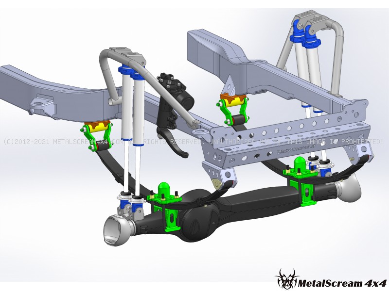 งานเหล็กพับ ชุดวางคาน อีซูซุ ดีแม็กซ์ D-max (2007-2011)